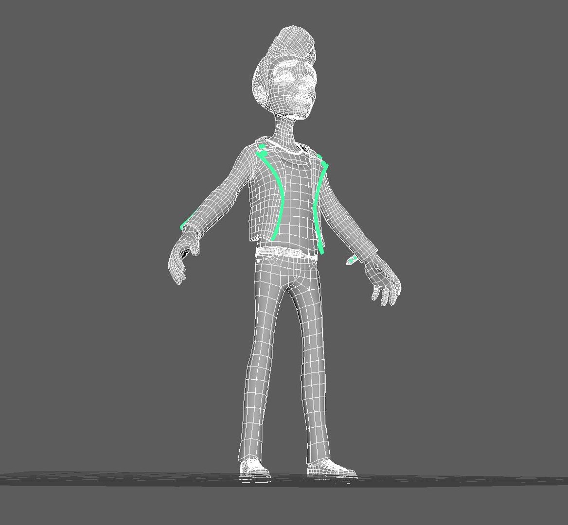 Cool Dude 3D Model - TurboSquid 1302815
