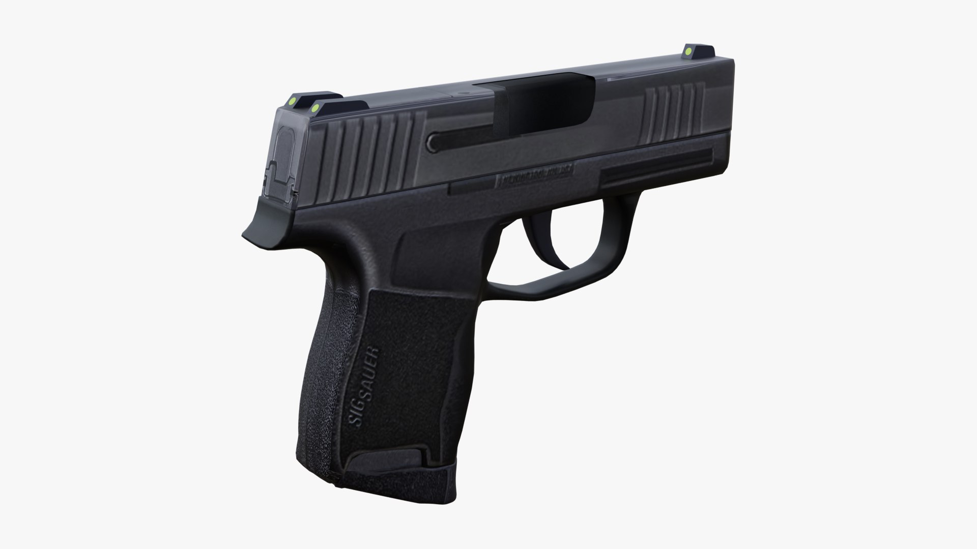 3D Compact Pistol P365 Sig - TurboSquid 1971453