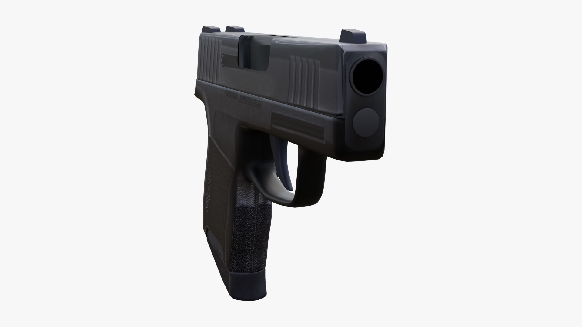 3D Compact Pistol P365 Sig - TurboSquid 1971453