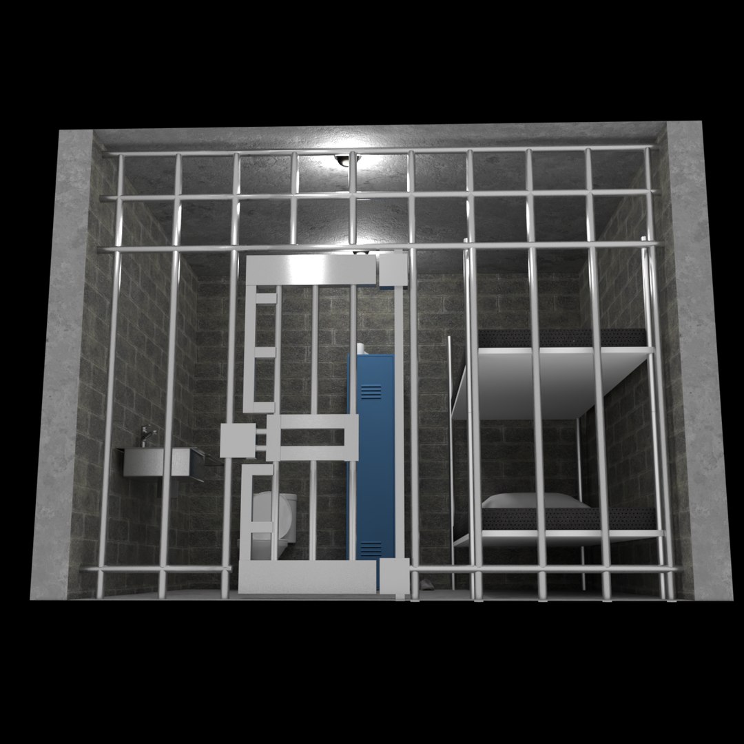 3D Prison Cell Completed Model - TurboSquid 1869809