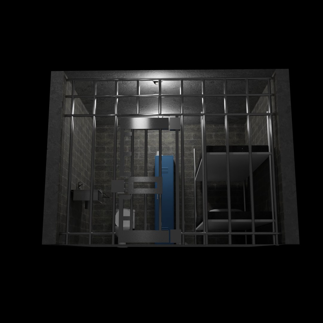 3D Prison Cell Completed Model - TurboSquid 1869809