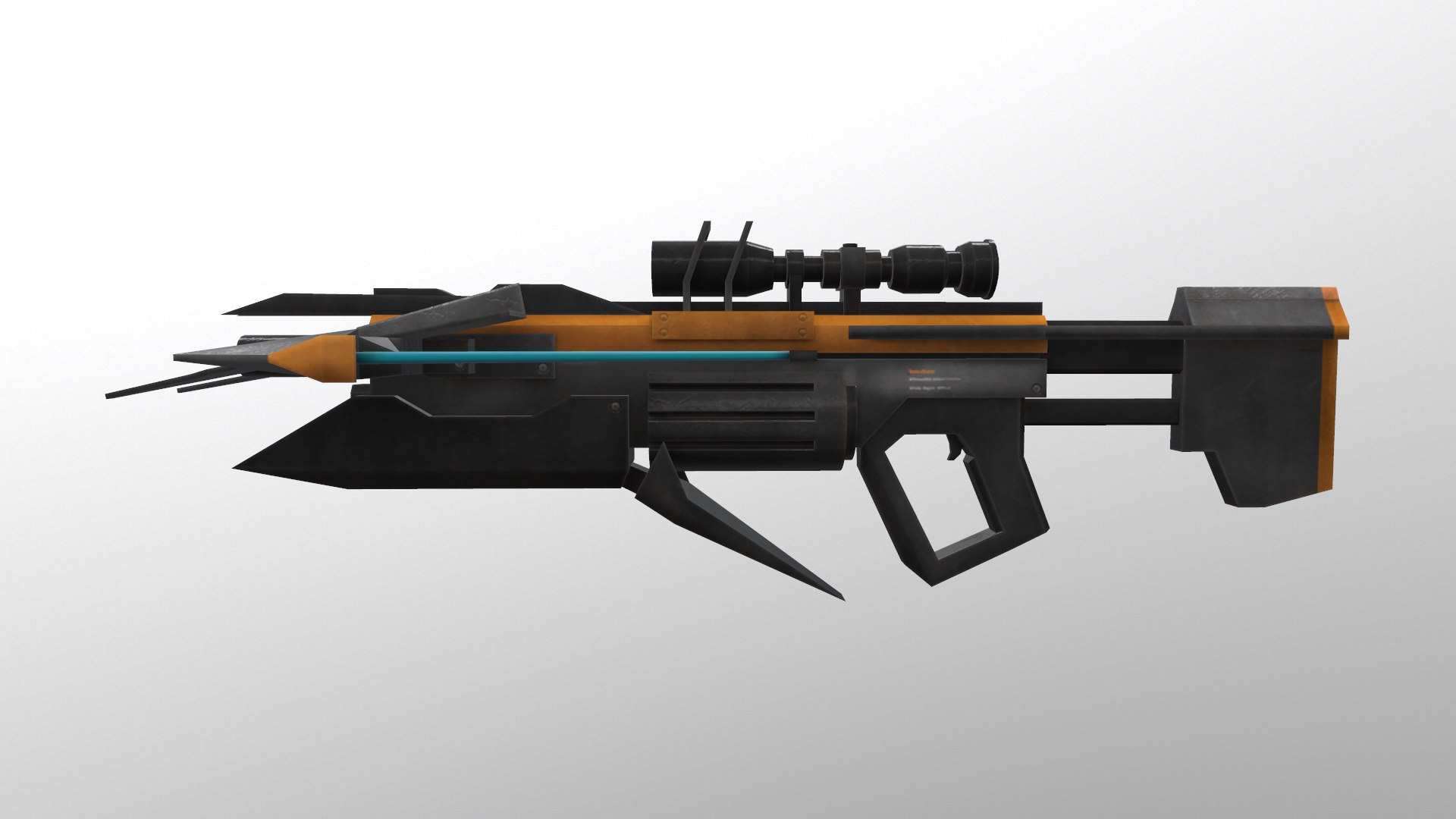 3D Crossbow Level 6 Model - TurboSquid 2194436