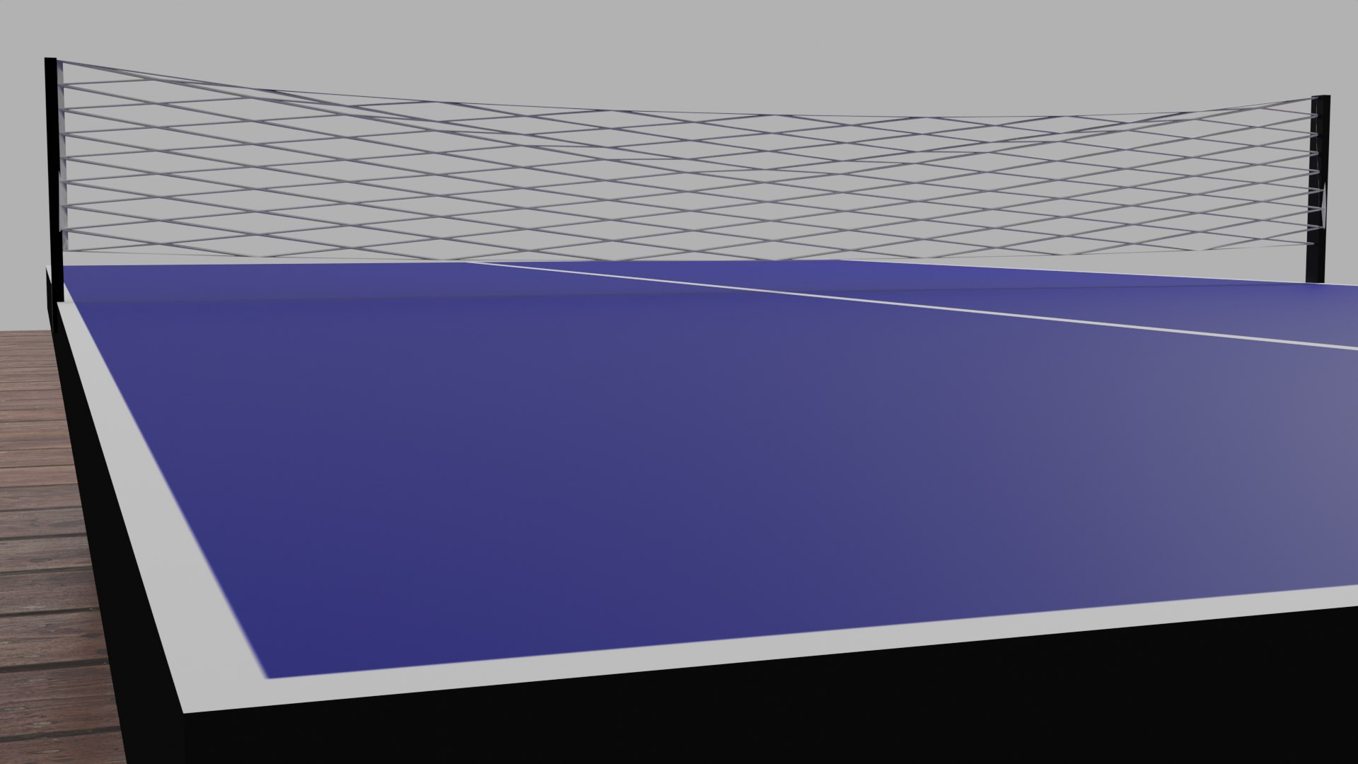 3D Realistic 3D Ping Pong Table Model - TurboSquid 2091095