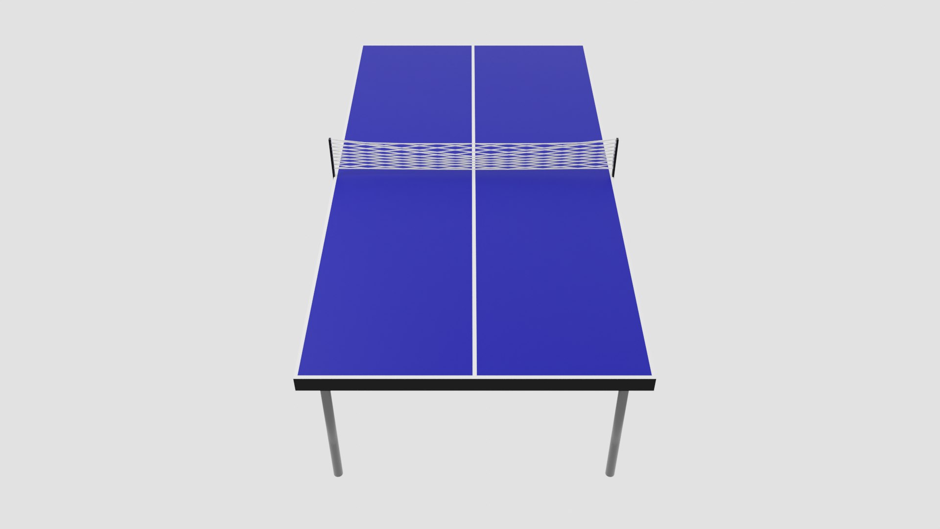 3D Realistic 3D Ping Pong Table Model - TurboSquid 2091095