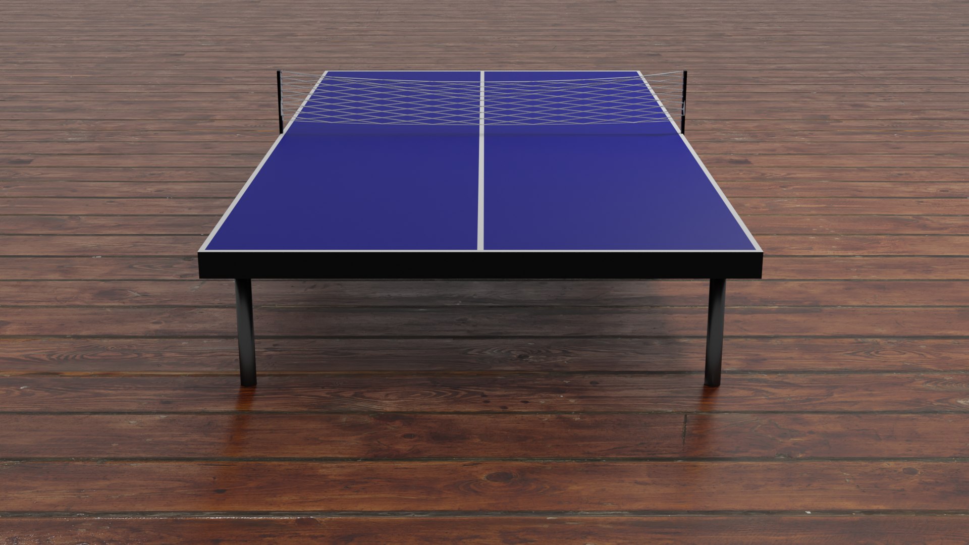 3D Realistic 3D Ping Pong Table Model - TurboSquid 2091095