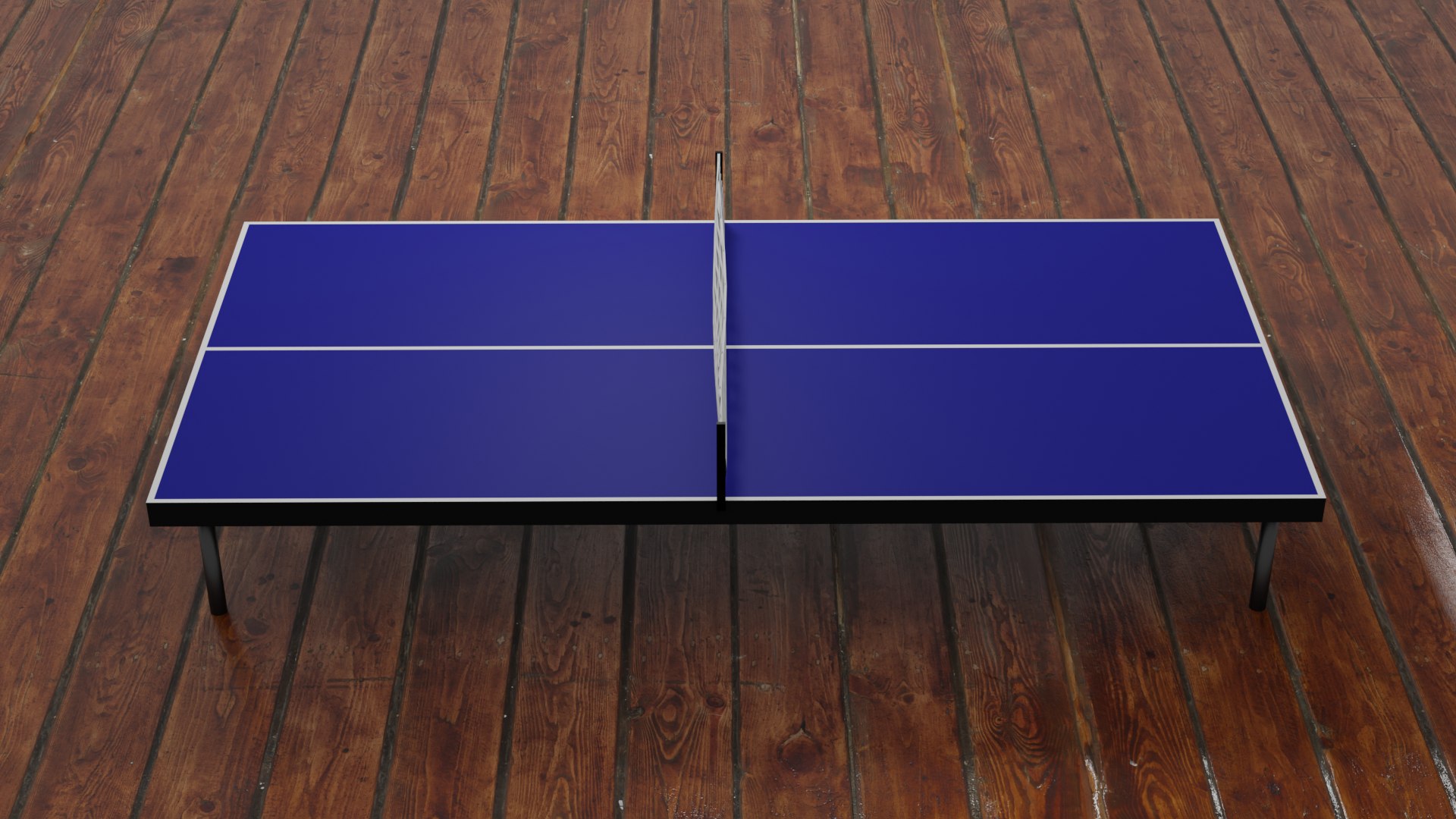 3D Realistic 3D Ping Pong Table Model - TurboSquid 2091095