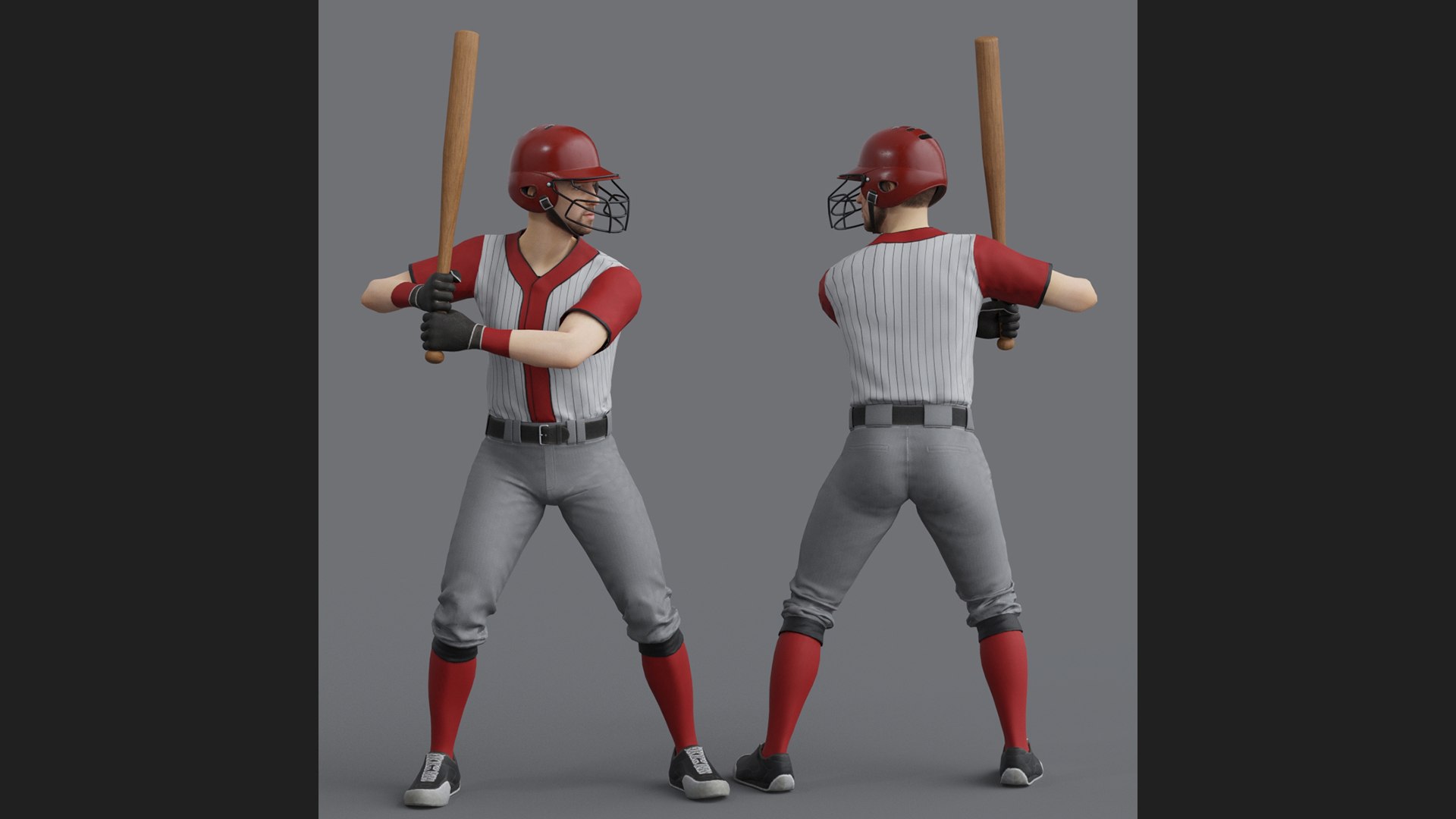 3D Baseball Player - TurboSquid 1949605