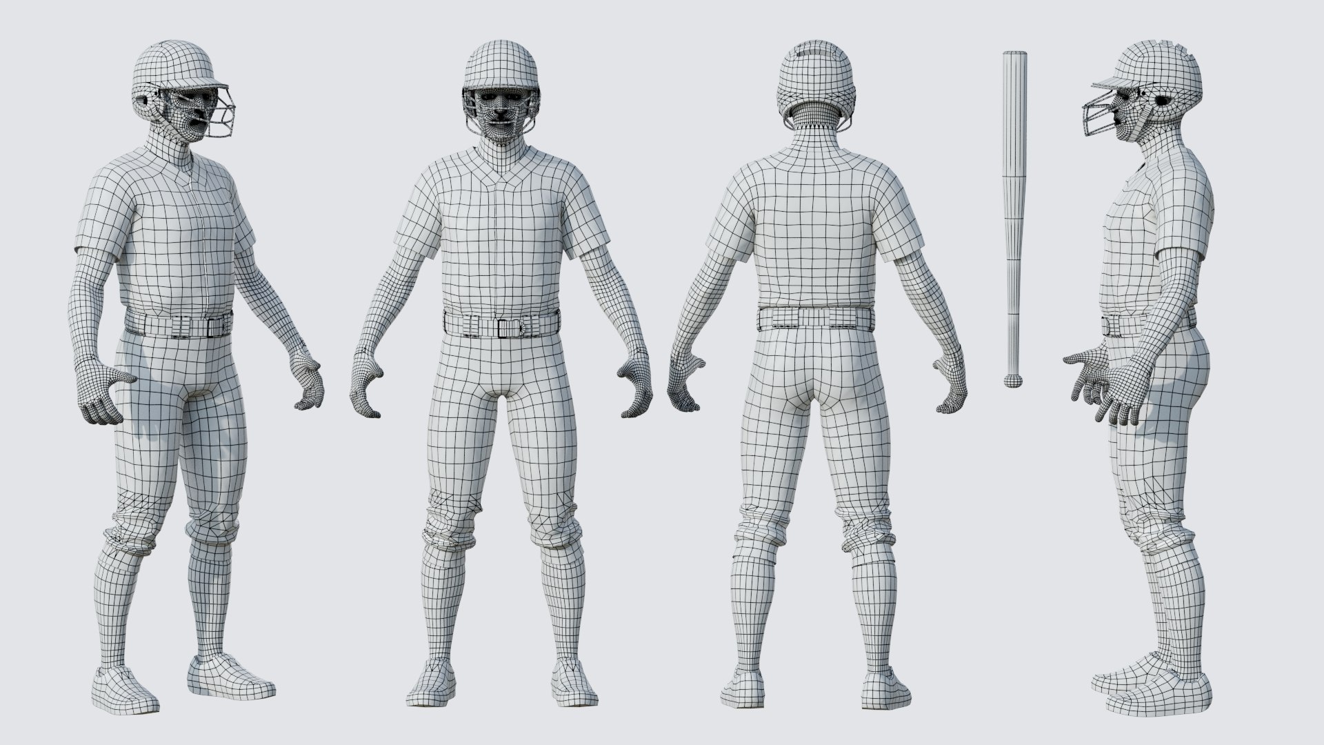 3D Baseball Player - TurboSquid 1949605