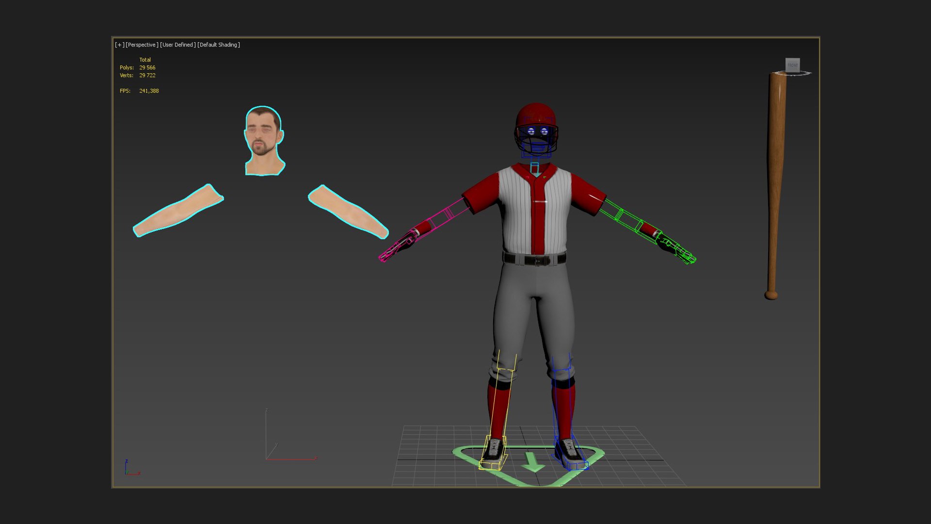 3D Baseball Player - TurboSquid 1949605