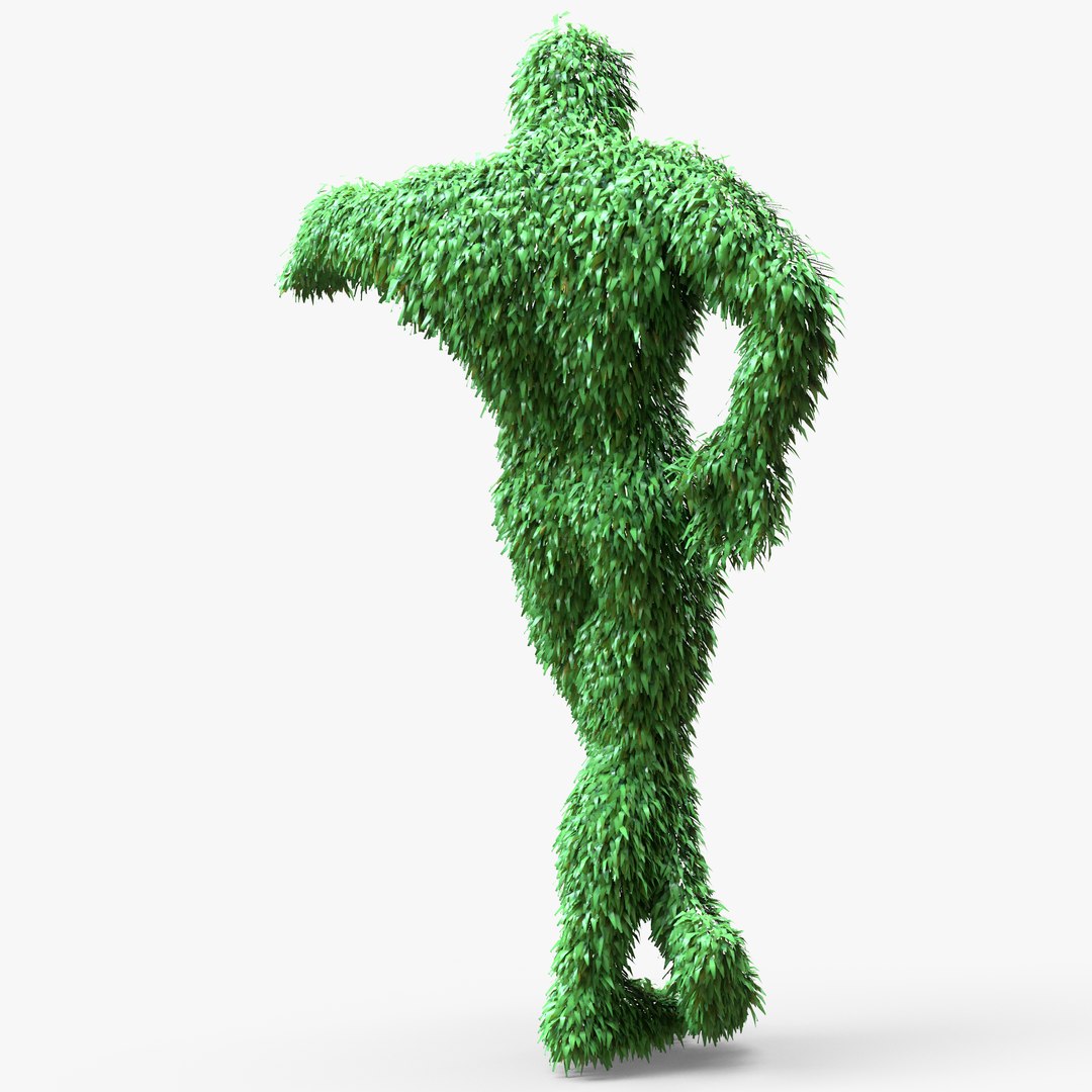 3D Human Topiary Garden Sculptures - TurboSquid 1917868