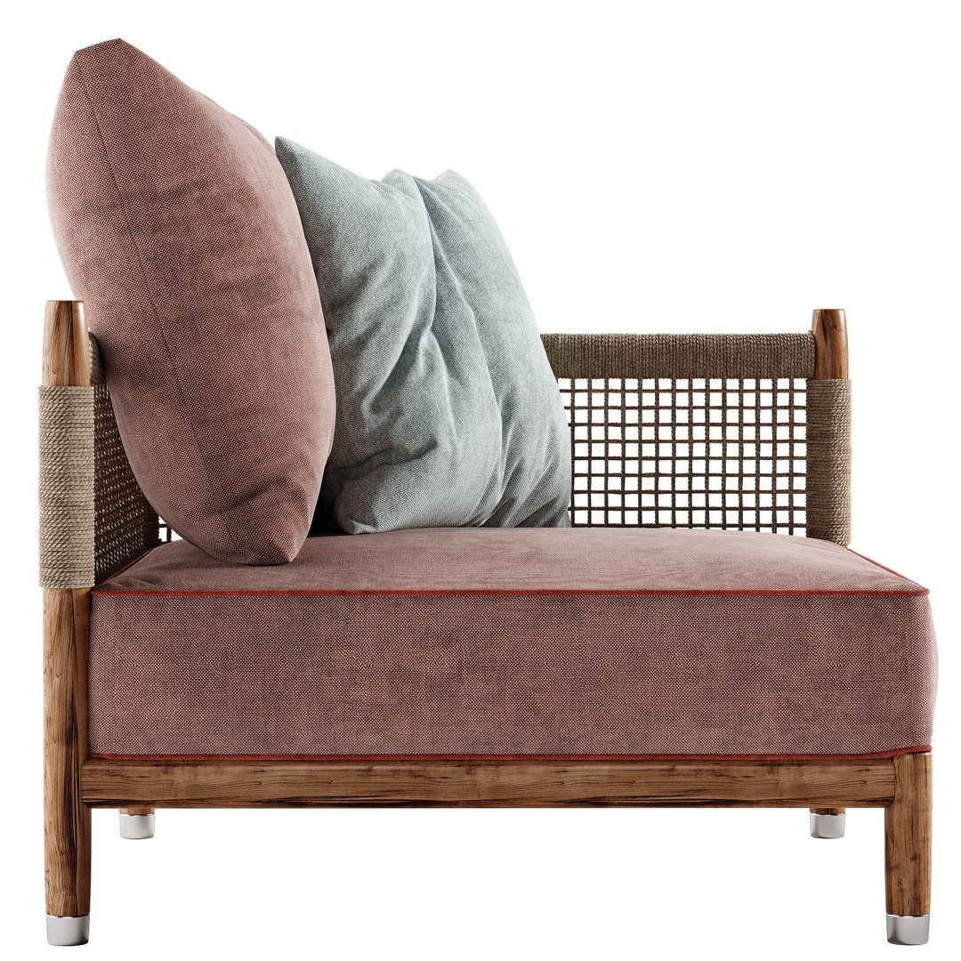 3D Model Flexform Parker Armchair - TurboSquid 1970994