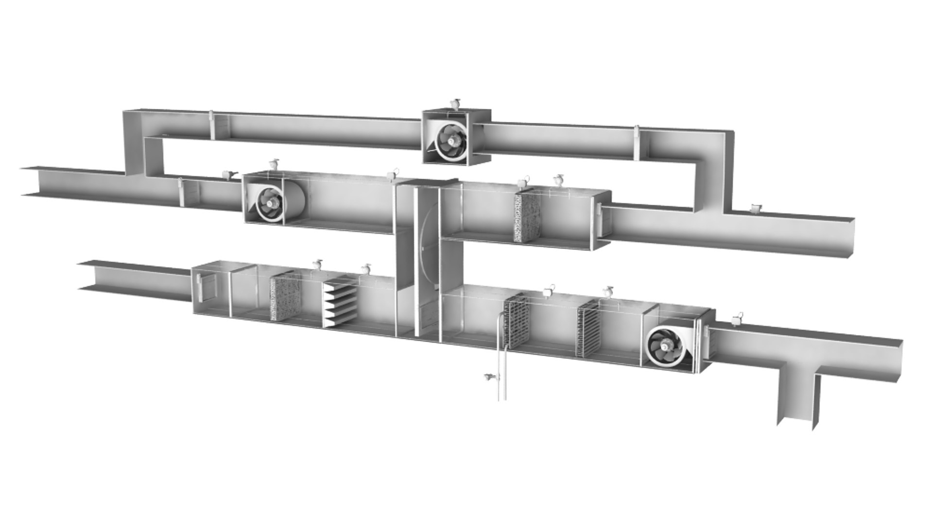 3D Energy Recovery Unit Eru - TurboSquid 1259438