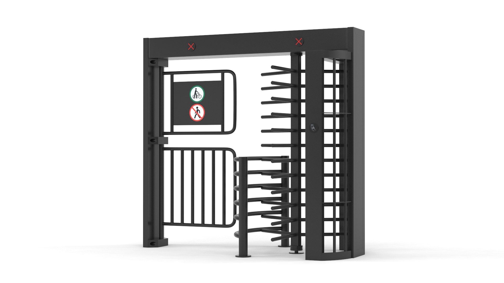 3D Turnstile Gate - TurboSquid 2258294