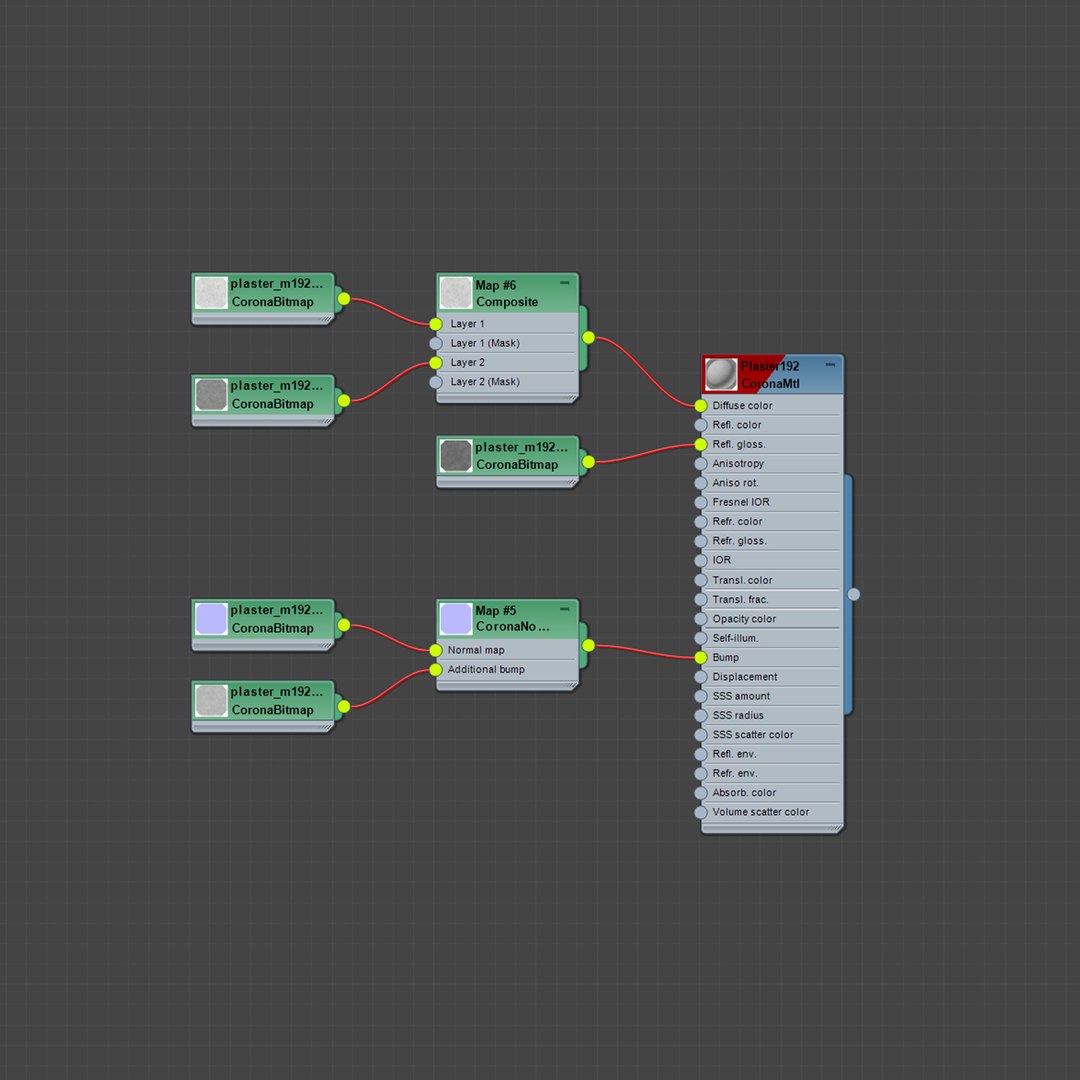 Plaster Material 192 3D Model - TurboSquid 2498910