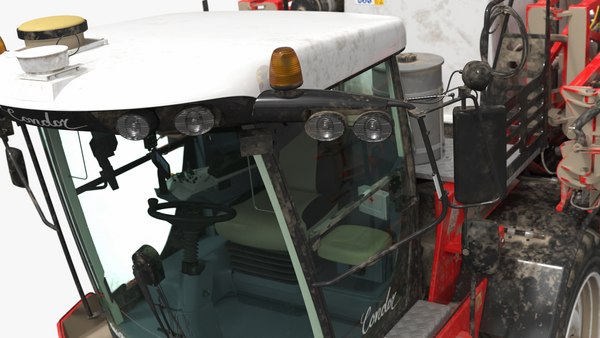 modèle 3D de Pulvérisateur agricole Agrifac Condor 5 avec rampes de ...