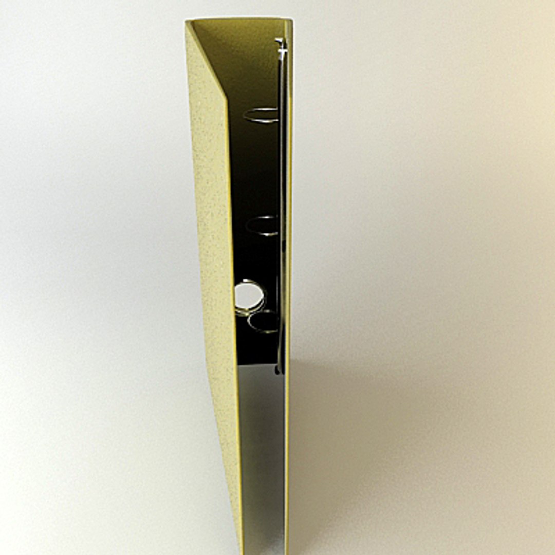 Binder File 3d Model