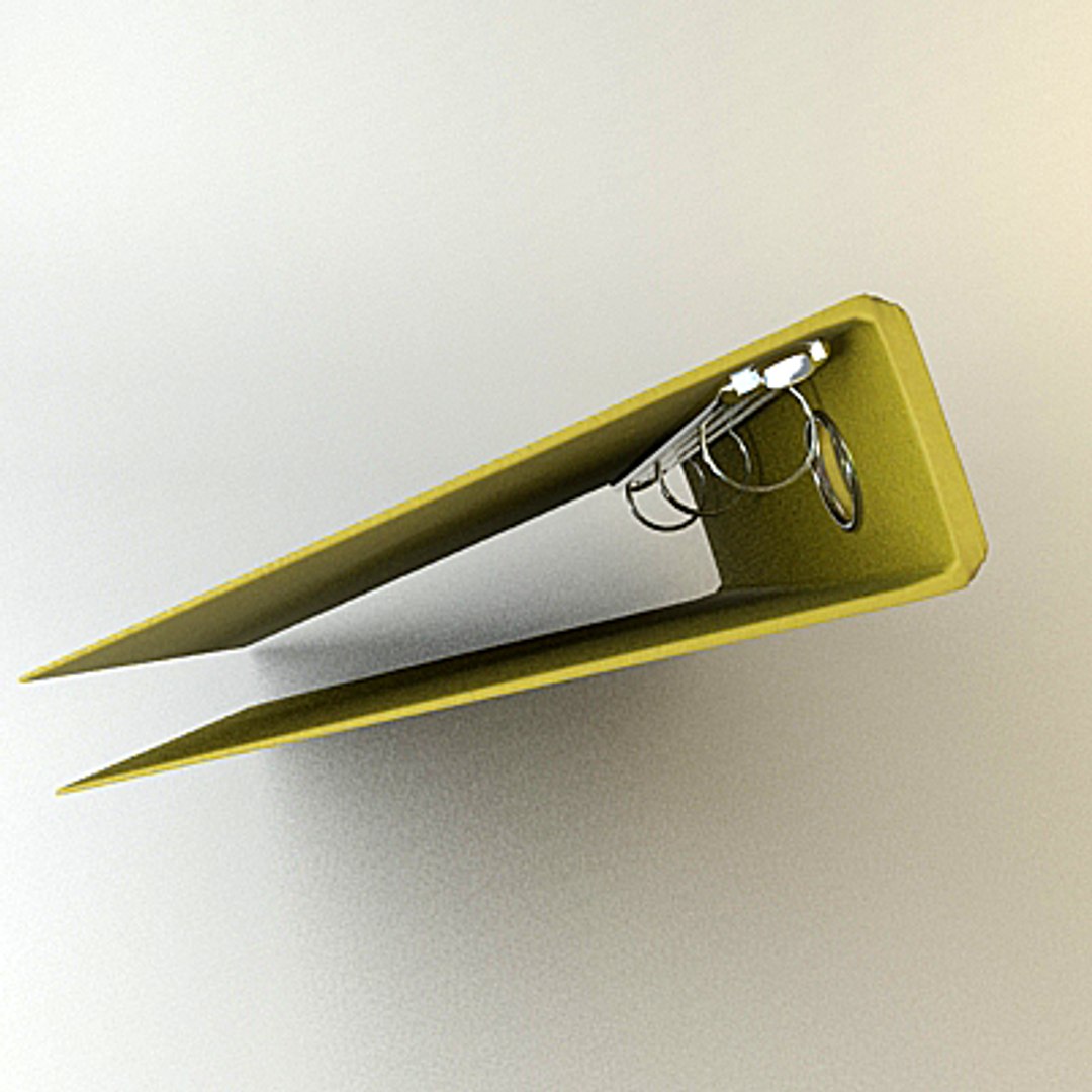 Binder File 3d Model
