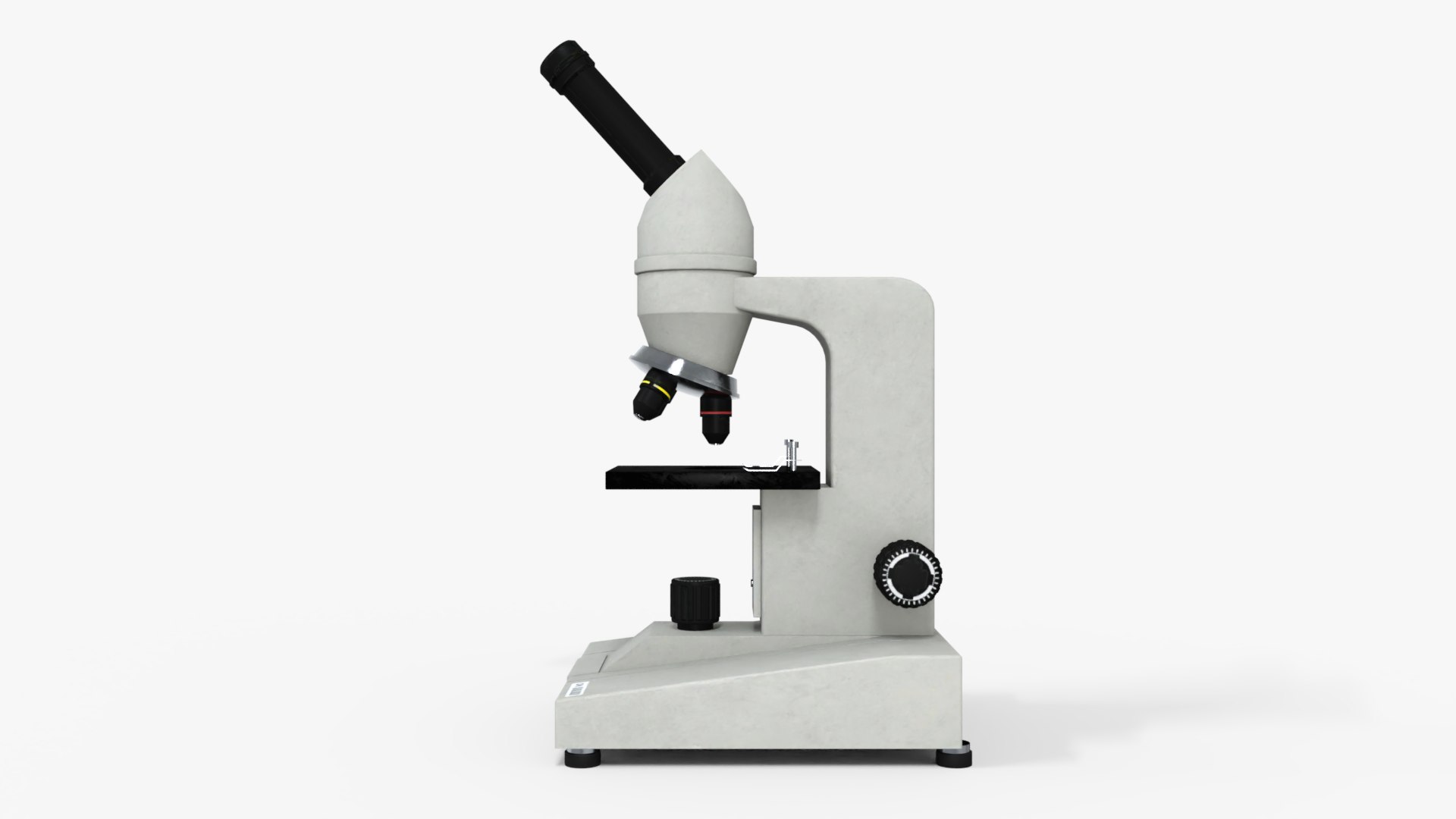 3D Microscope Medical Prop Low-poly 3D Model - TurboSquid 2408987