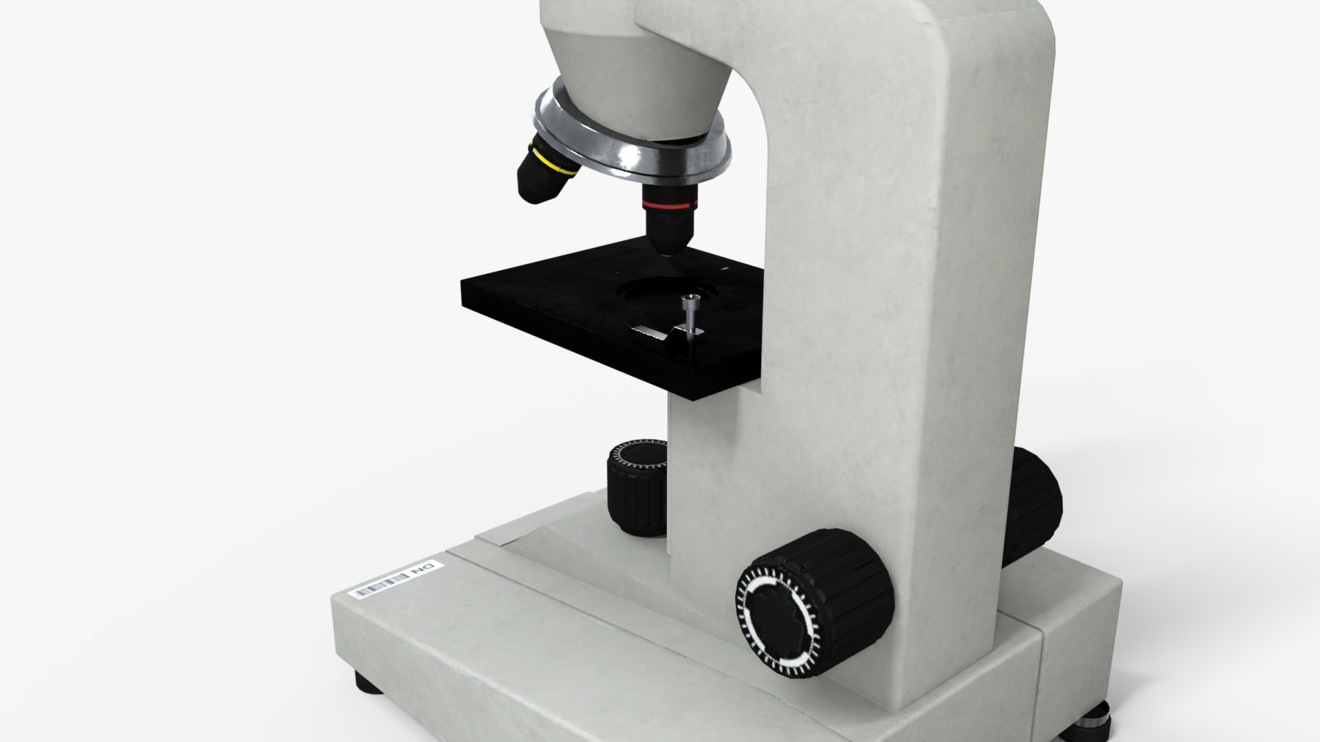 3D Microscope Medical Prop Low-poly 3D Model - TurboSquid 2408987