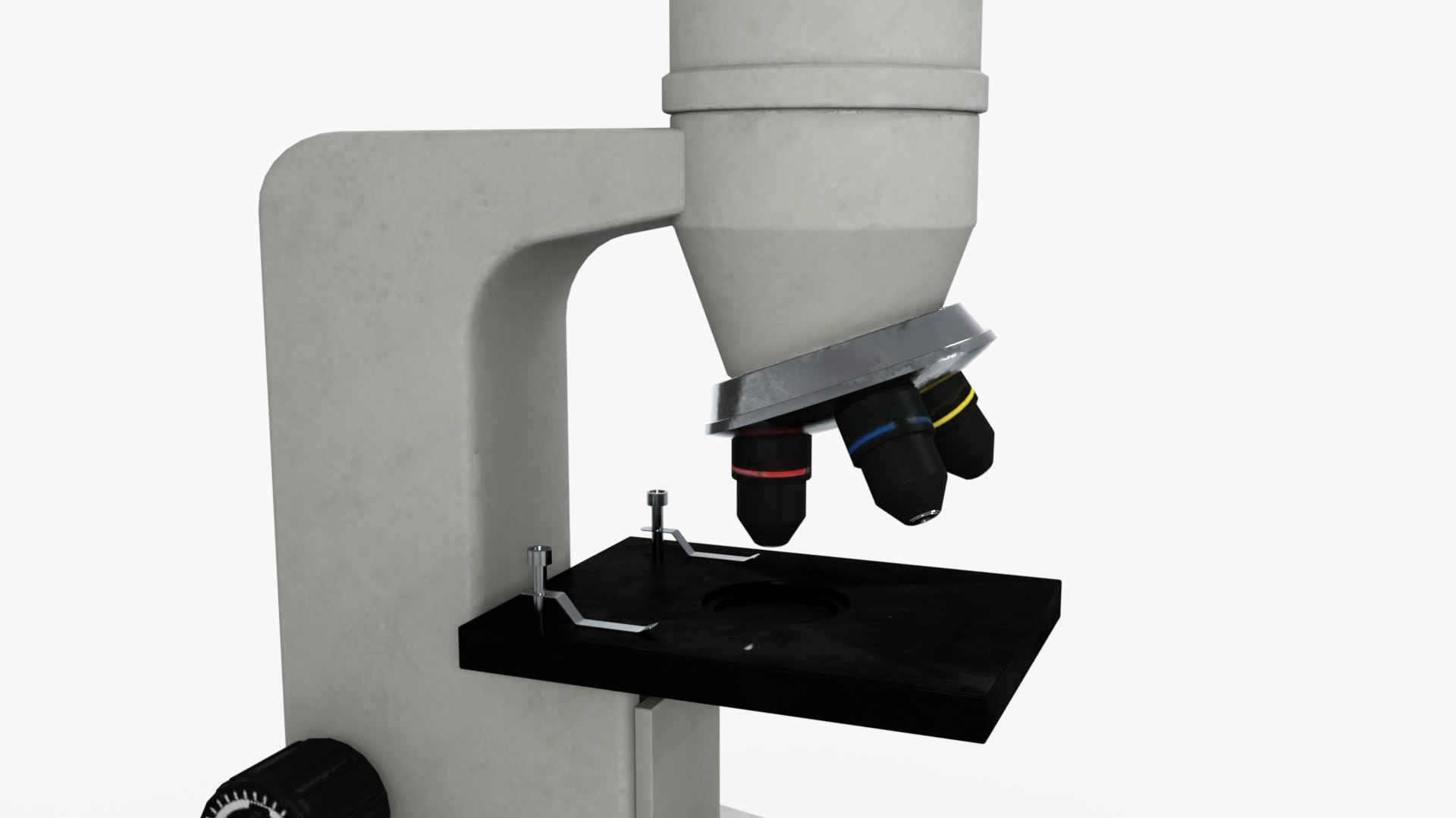 3D Microscope Medical Prop Low-poly 3D Model - TurboSquid 2408987