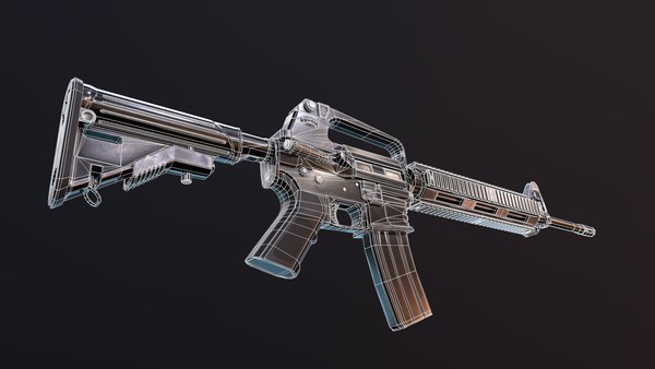 M16a4 rifle 3D model - TurboSquid 1429068