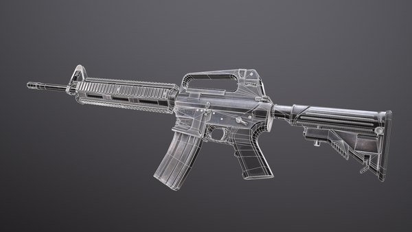 M16a4 rifle 3D model - TurboSquid 1429068