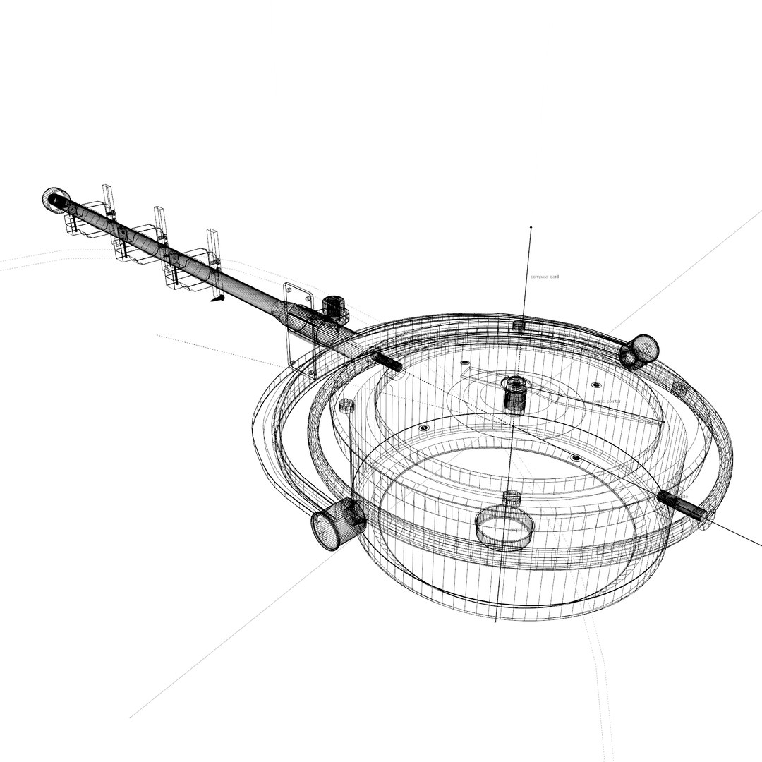 3D Compass Aircraft Model - TurboSquid 1485875