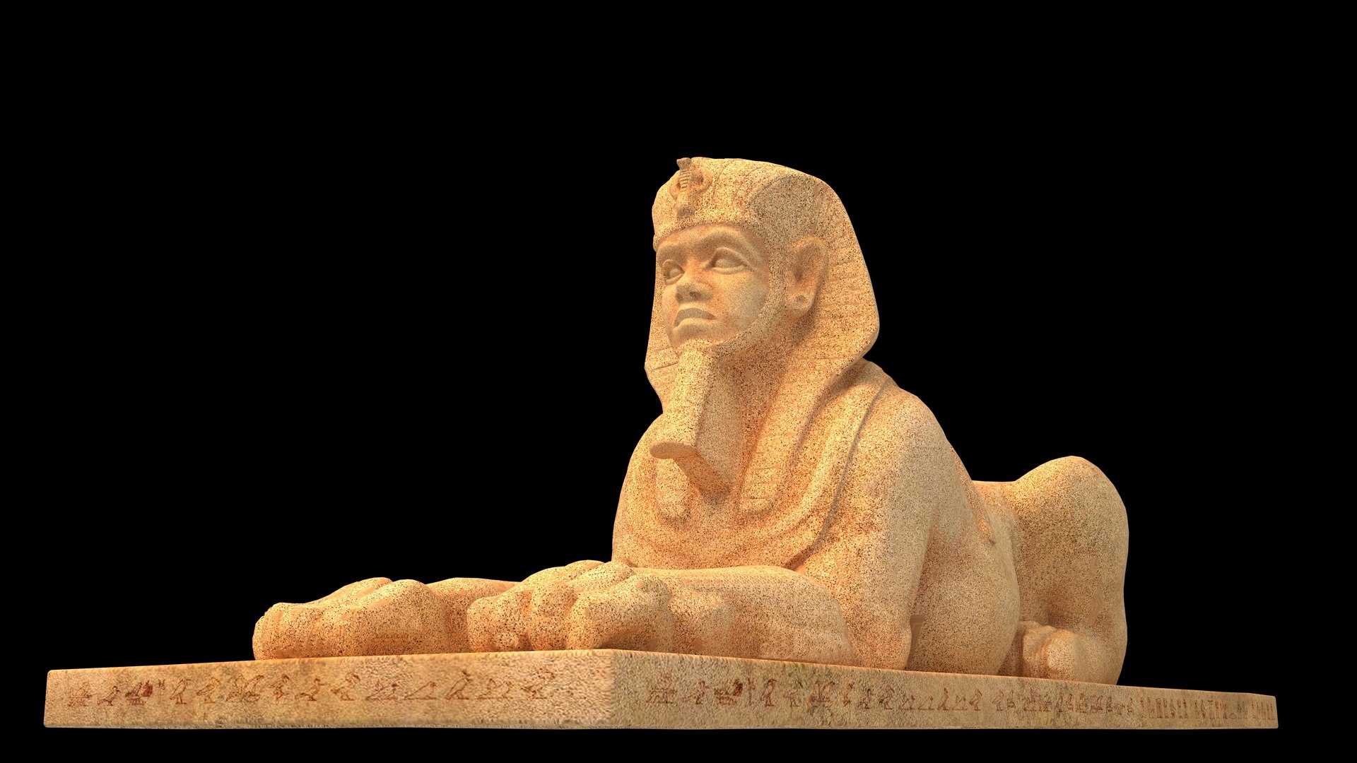 Ancient Egyptian Sphinx 3D Model - TurboSquid 1971911