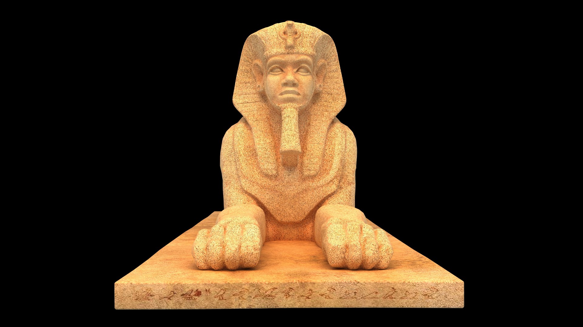 Ancient Egyptian Sphinx 3D Model - TurboSquid 1971911