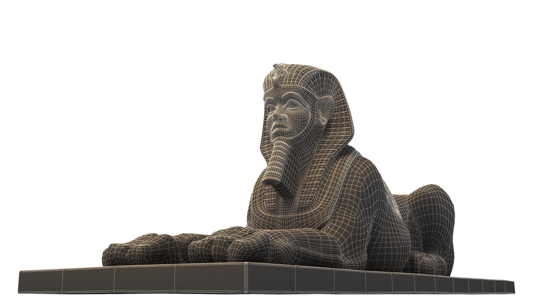 Ancient Egyptian Sphinx 3D Model - TurboSquid 1971911