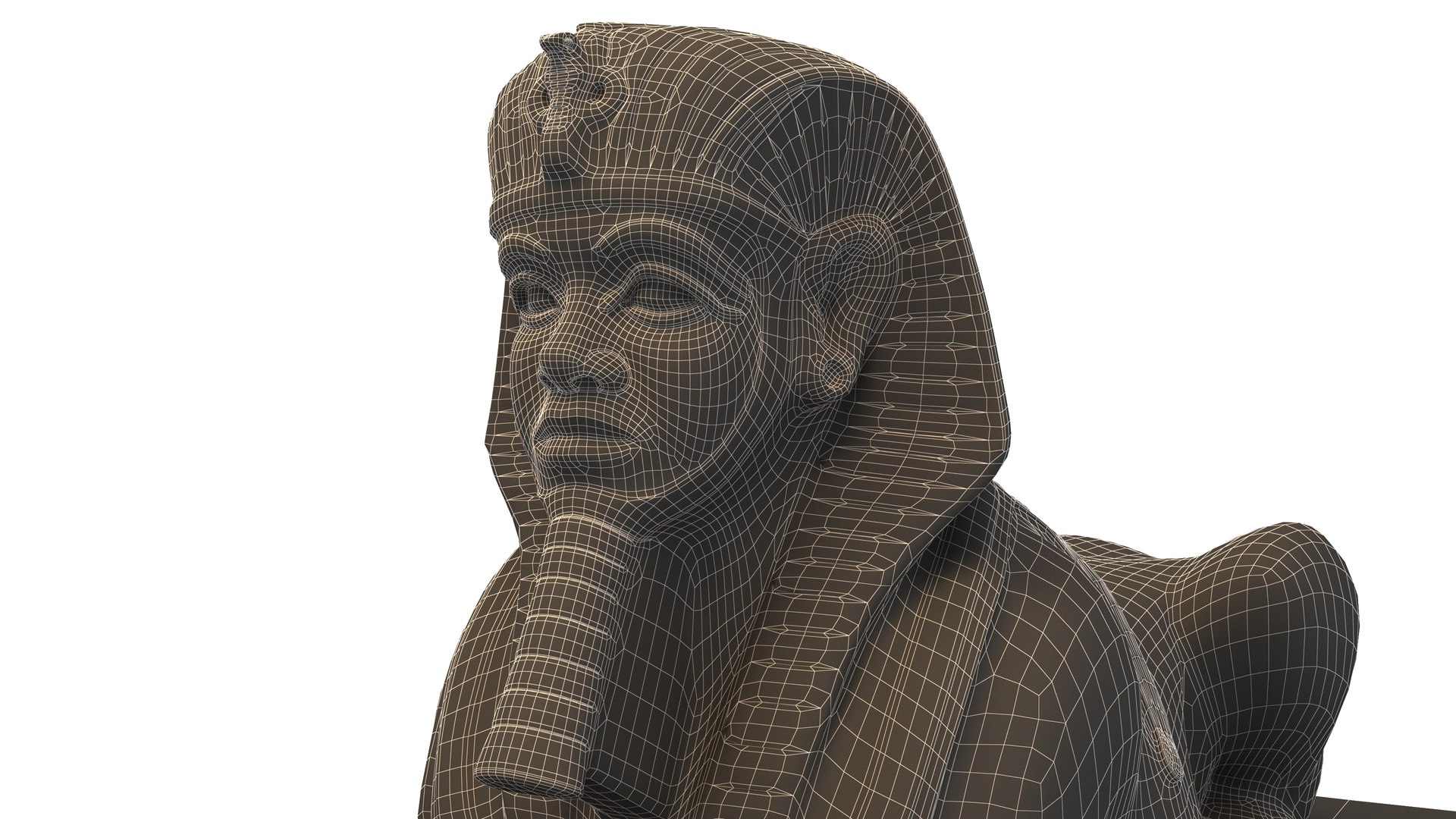 Ancient Egyptian Sphinx 3D Model - TurboSquid 1971911