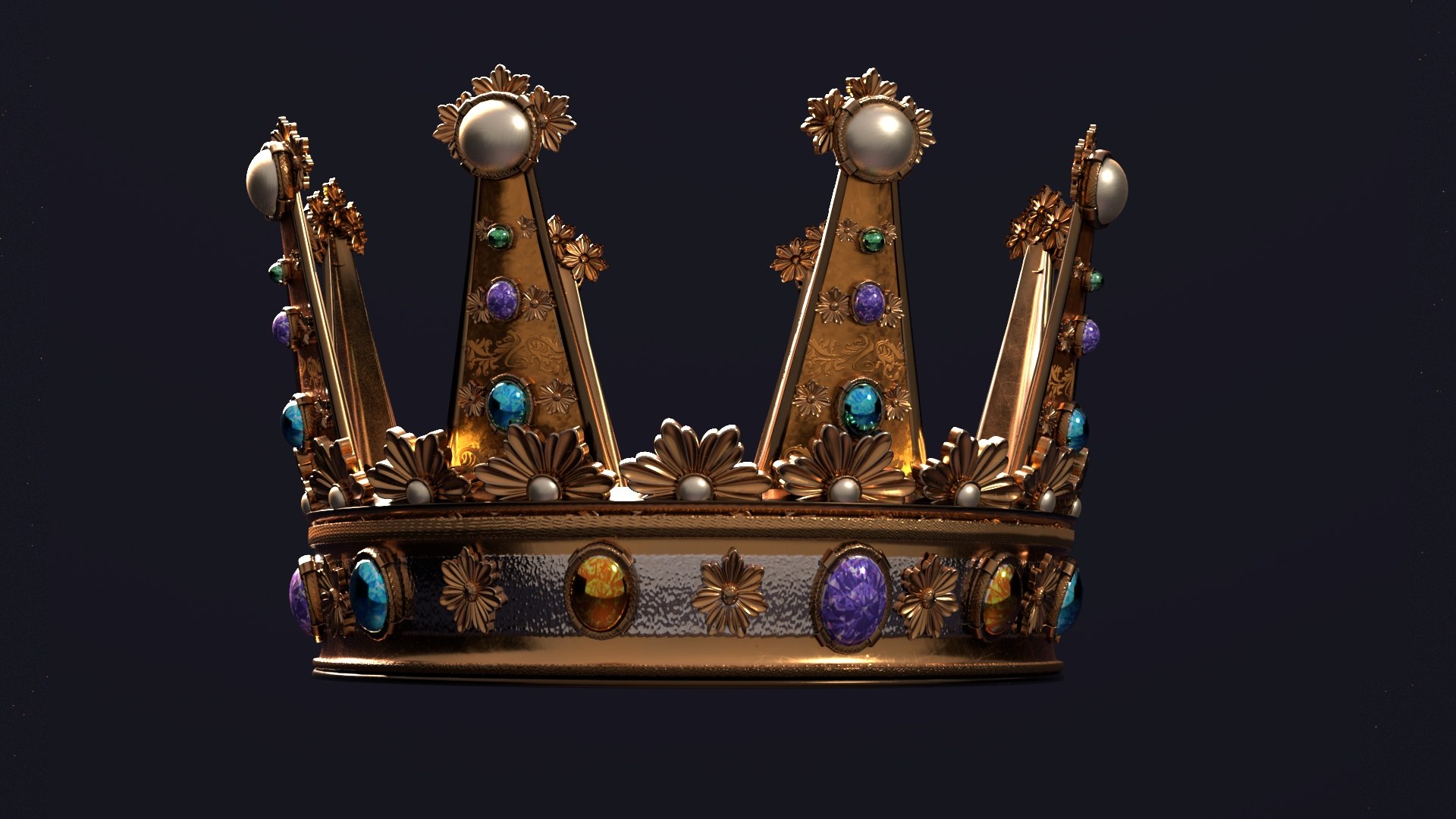 3D Crown 3D - TurboSquid 2157724