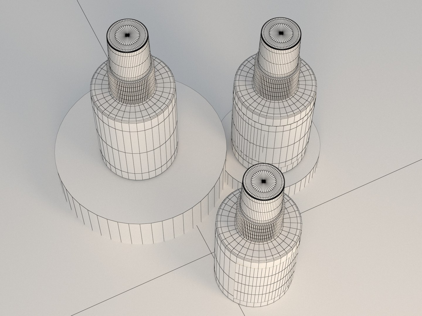3D plastic bottles modeled - TurboSquid 1552861