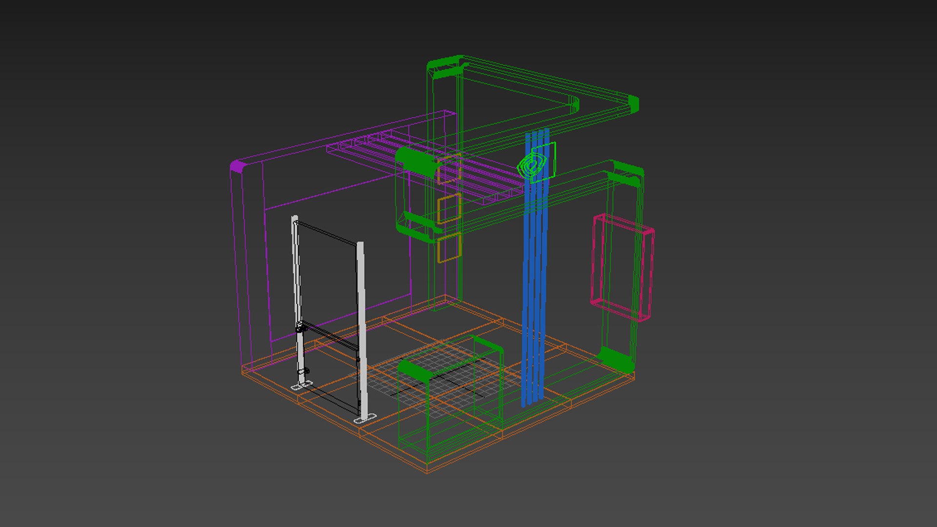 3D 3x3 Meter NVIDIA Model - TurboSquid 2361185