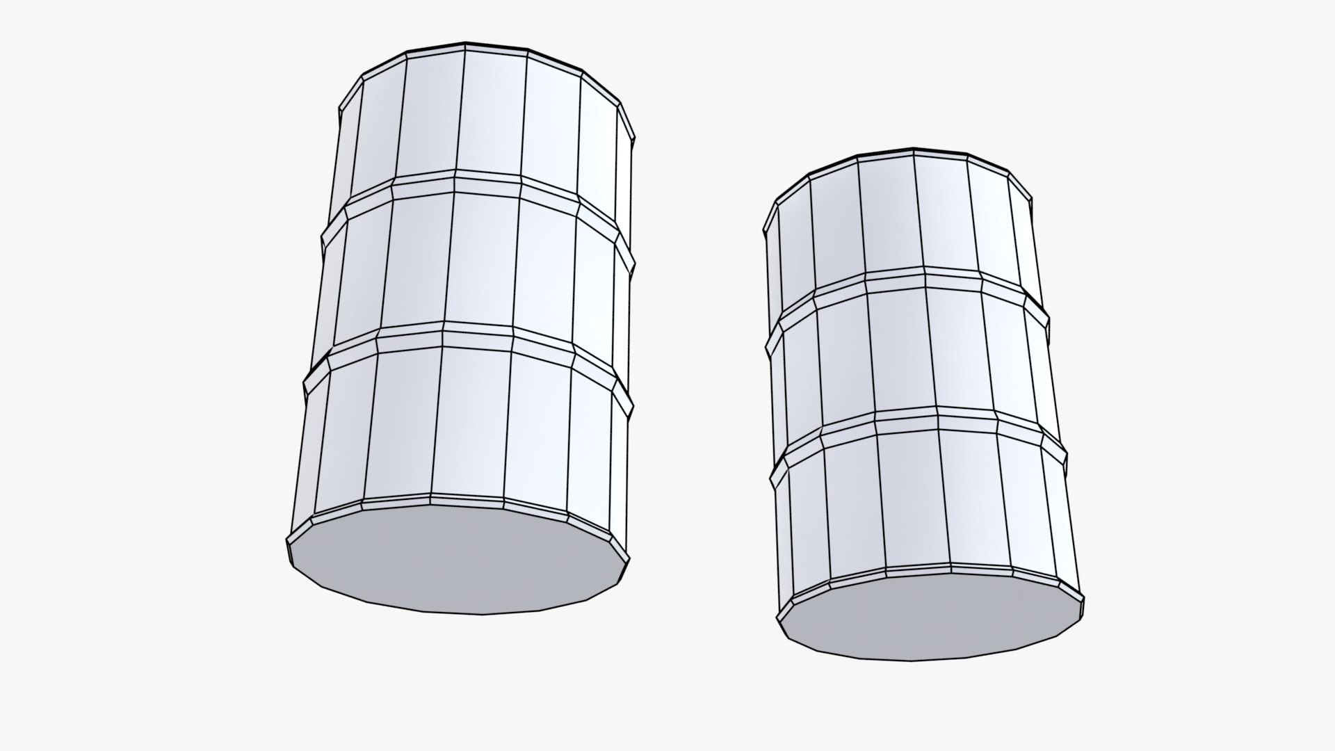 Homeless Barrel 3D - TurboSquid 1850045