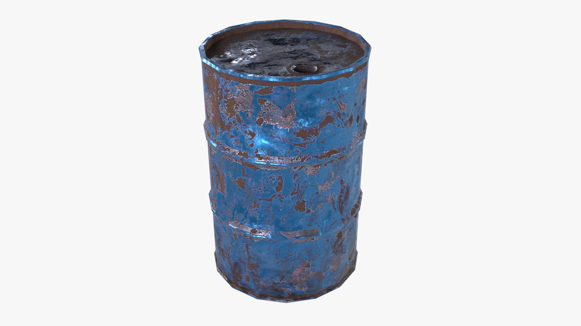 Homeless Barrel 3D - TurboSquid 1850045