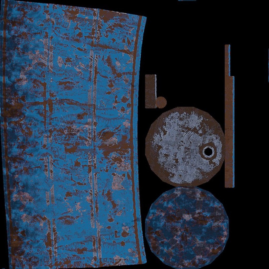 Homeless Barrel 3D - TurboSquid 1850045