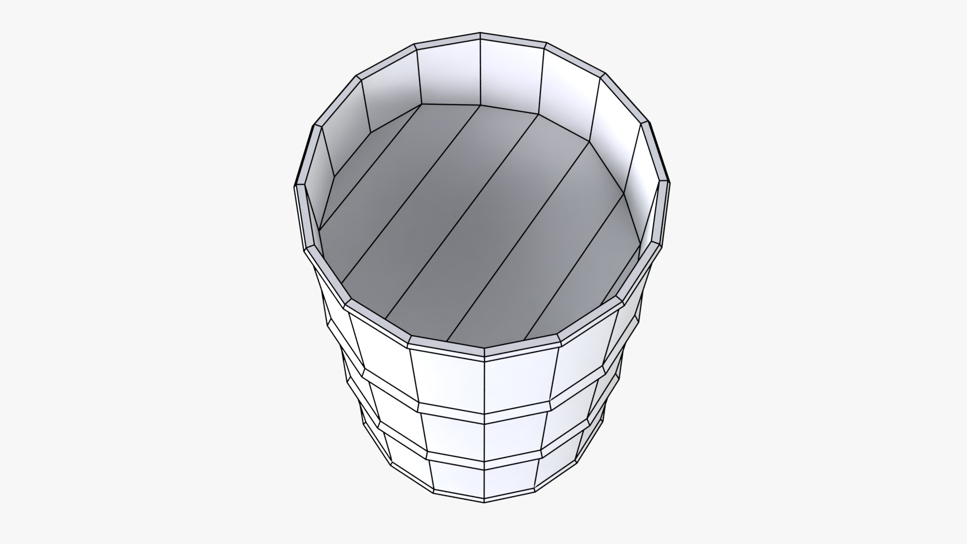 Homeless Barrel 3D - TurboSquid 1850045