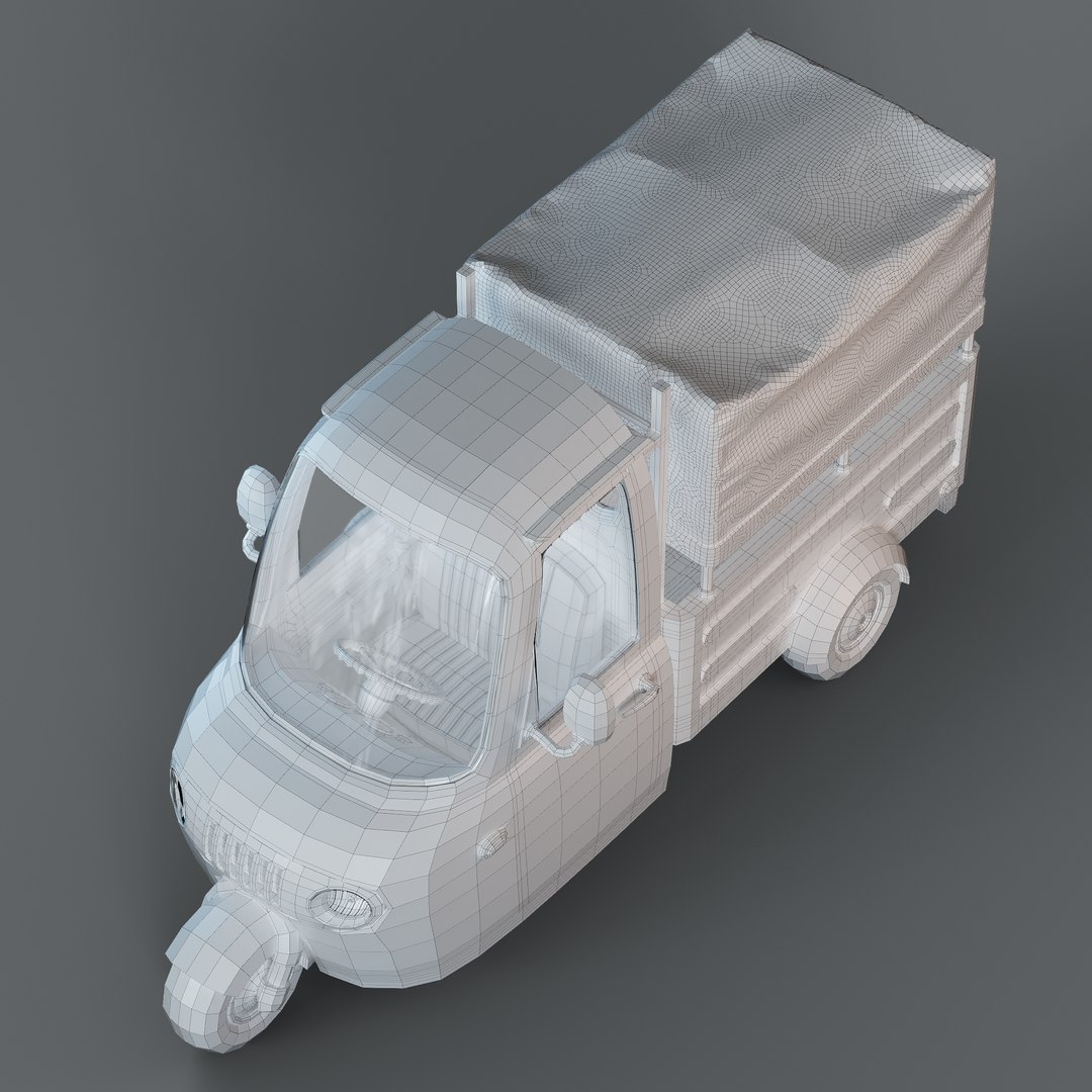 Cartoon Three Wheeler 3D model - TurboSquid 1914084