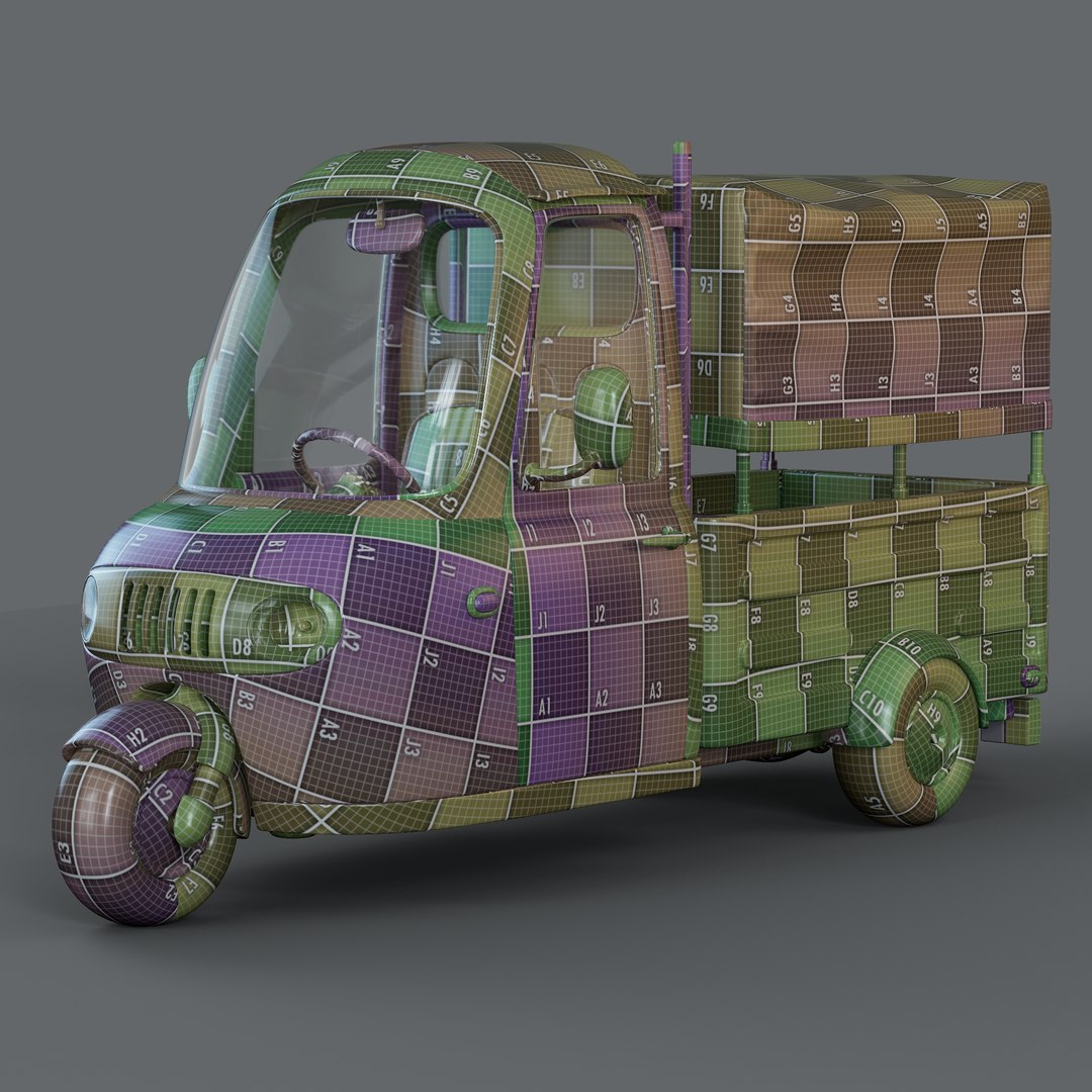 Cartoon Three Wheeler 3D model - TurboSquid 1914084