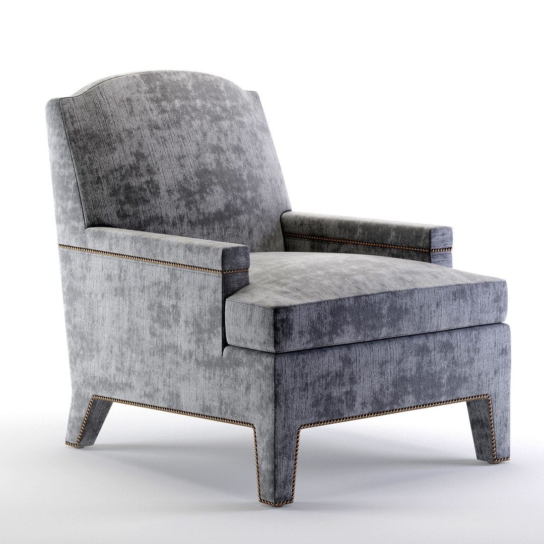 3D model boyd chair ottoman - TurboSquid 1344126