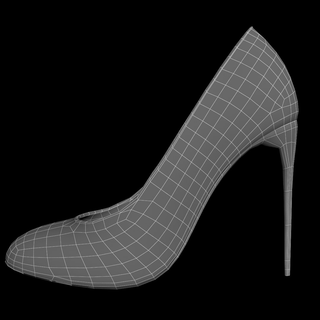 3D model heel shoe woman | 1144956 | TurboSquid