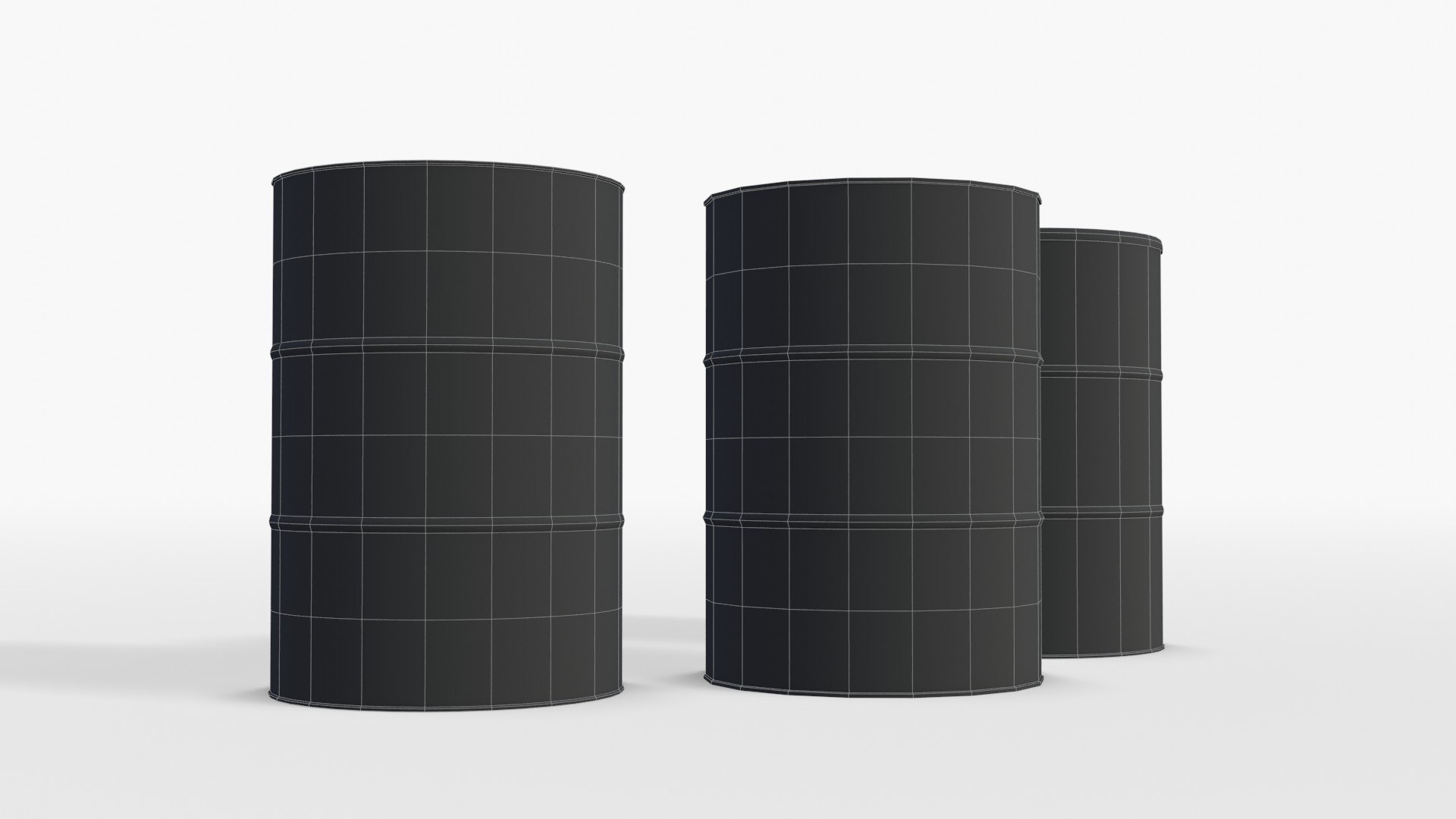 Barrels Asset 3D Model - TurboSquid 1471229