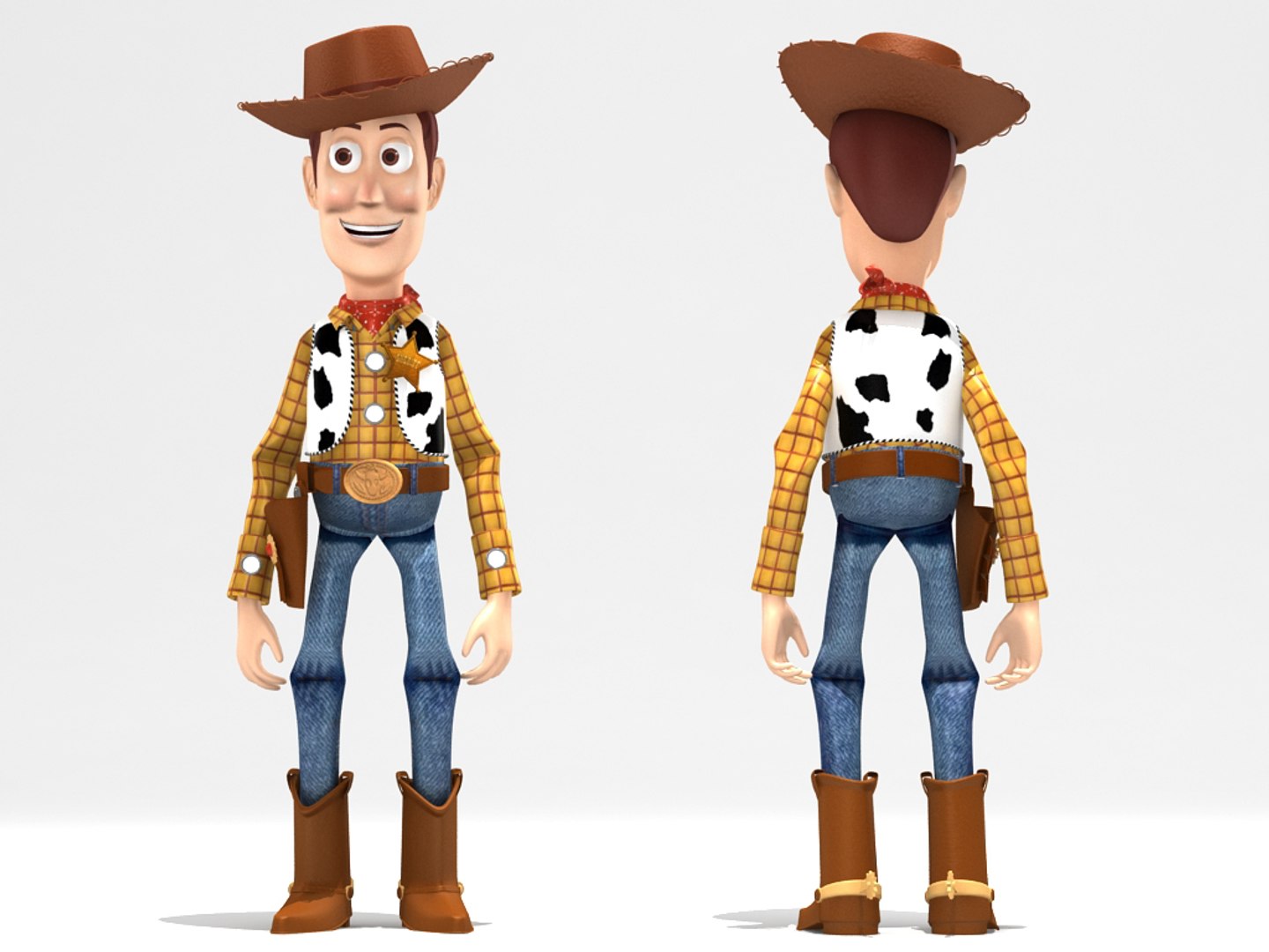 Woody Pixar Motion C4d