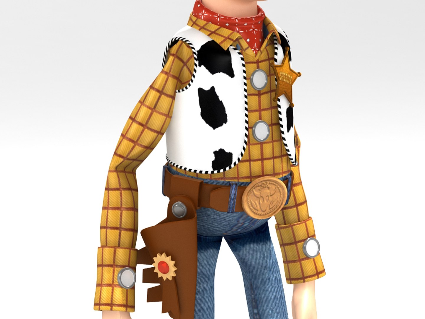 Woody Pixar Motion C4d