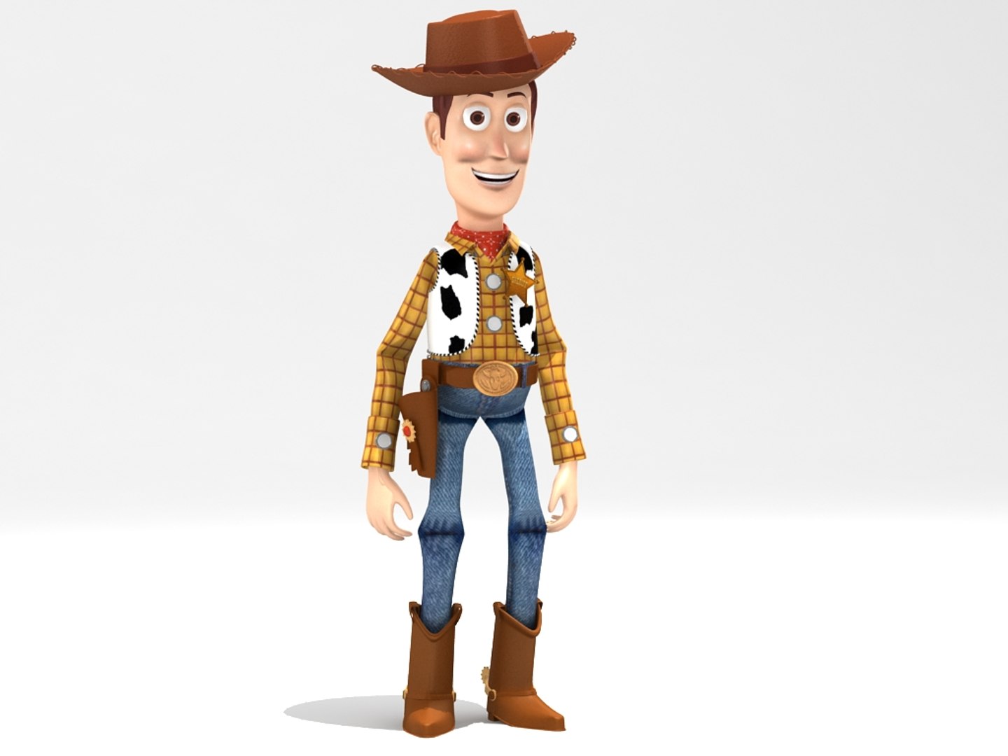 Woody Pixar Motion C4d