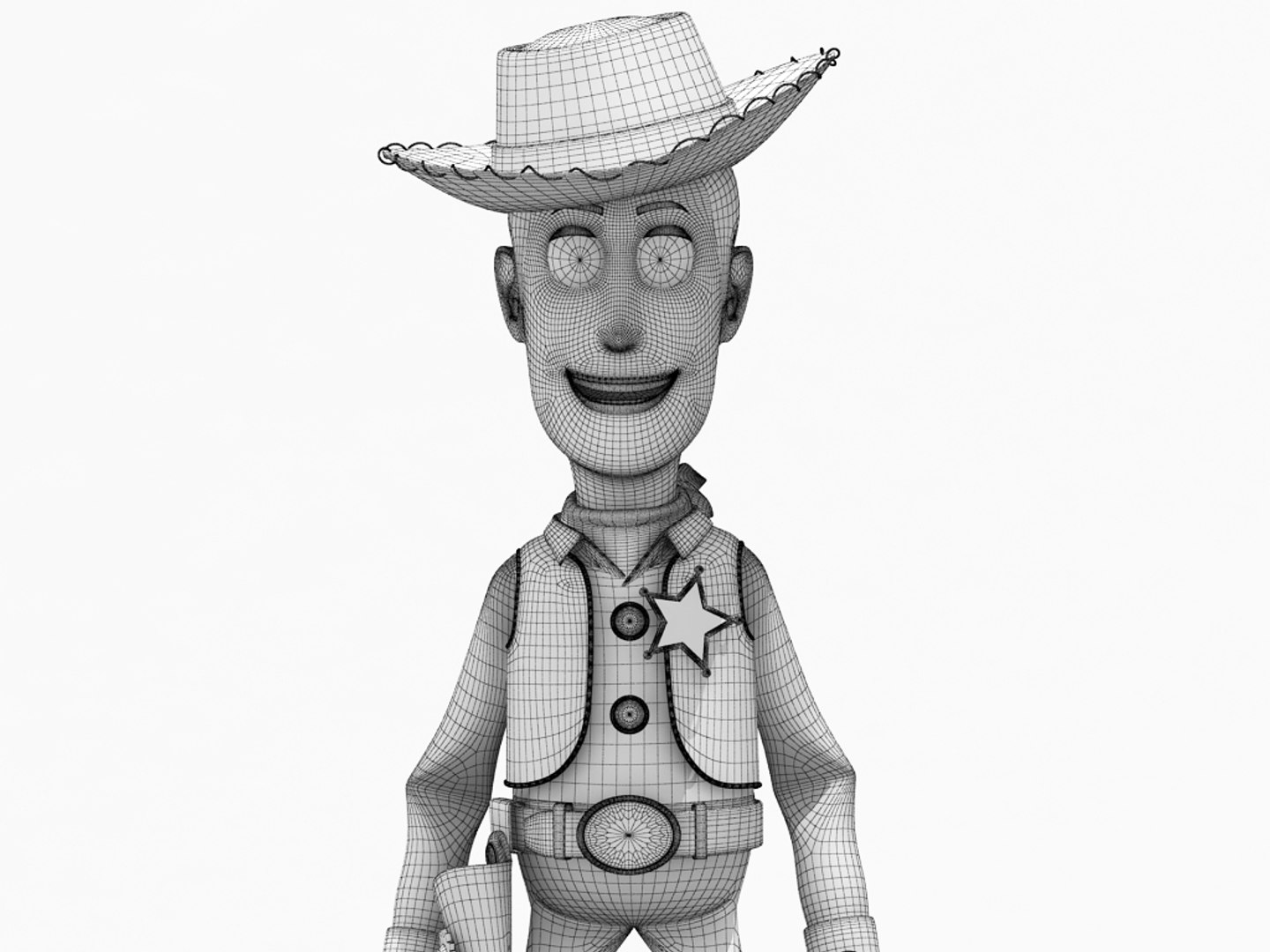 Woody Pixar Motion C4d