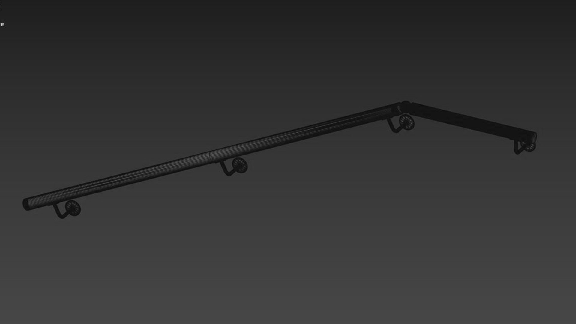 3D Handrail Model - TurboSquid 2233530
