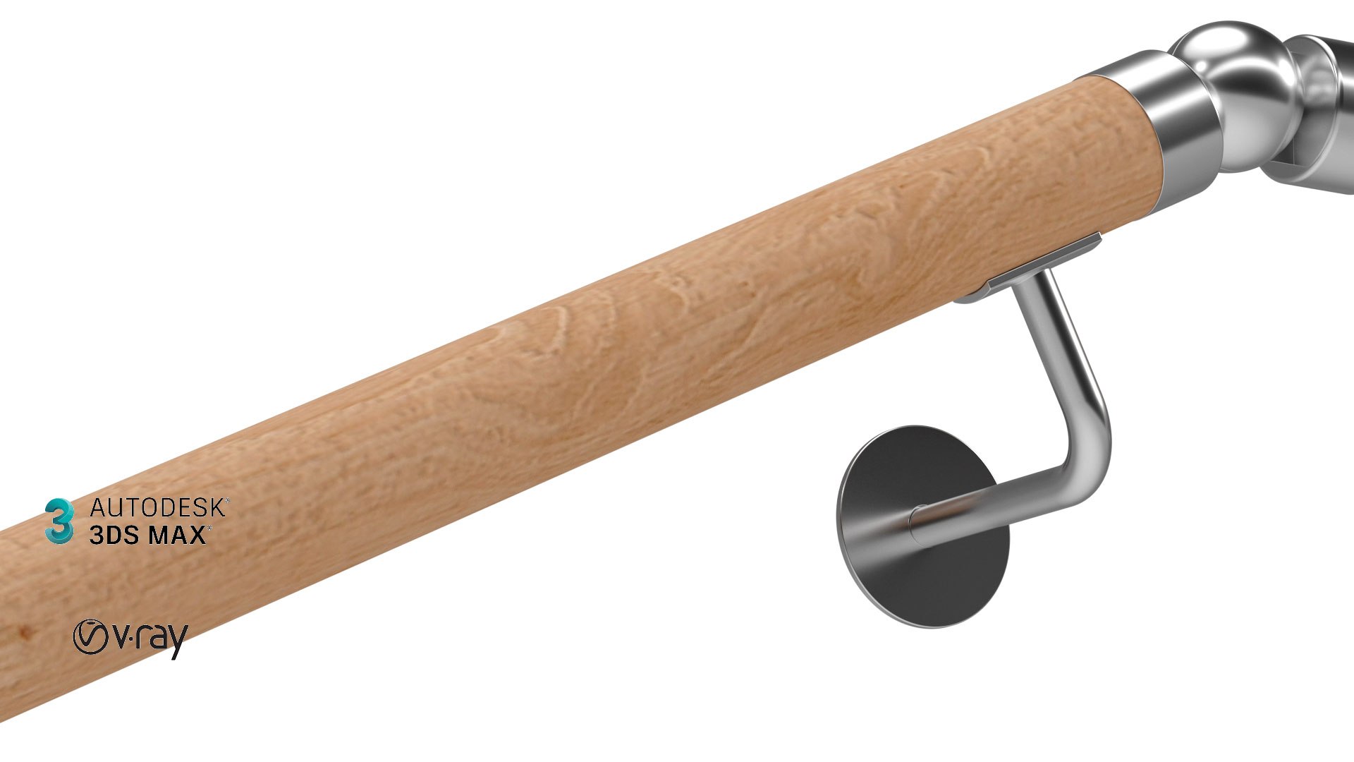 3D Handrail Model - TurboSquid 2233530