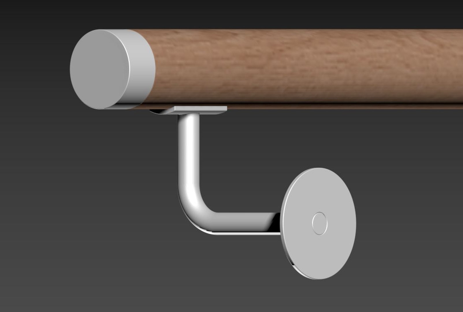 3D Handrail Model - TurboSquid 2233530